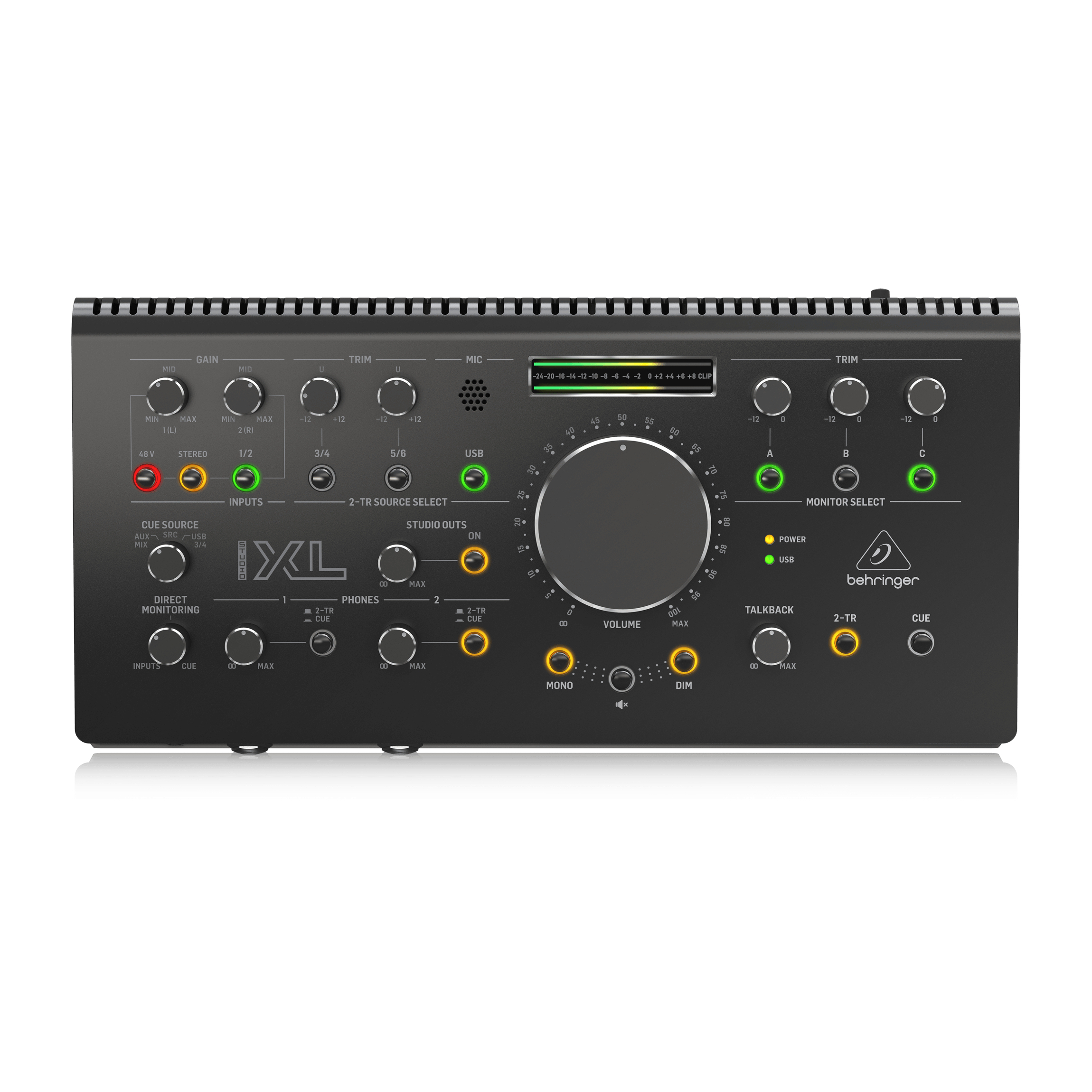 BEHRINGER STUDIO XL - мониторный контроллер и USB звуковой интерфейс ...